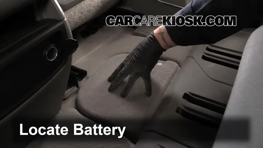 Battery Replacement: 2012 Chevrolet Traverse LS 3.6L V6
