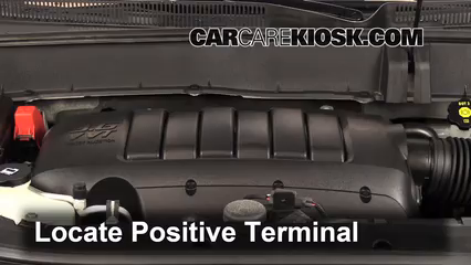 Battery Replacement: 2012 Chevrolet Traverse LS 3.6L V6
