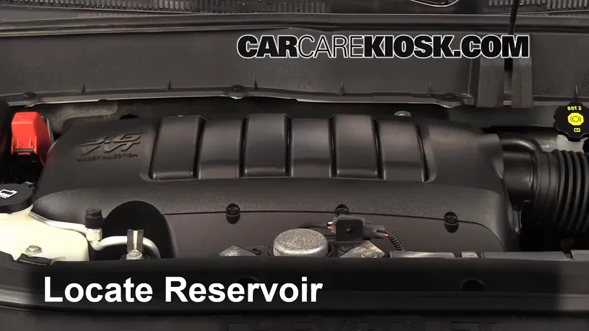 Battery Replacement: 2012 Chevrolet Traverse LS 3.6L V6