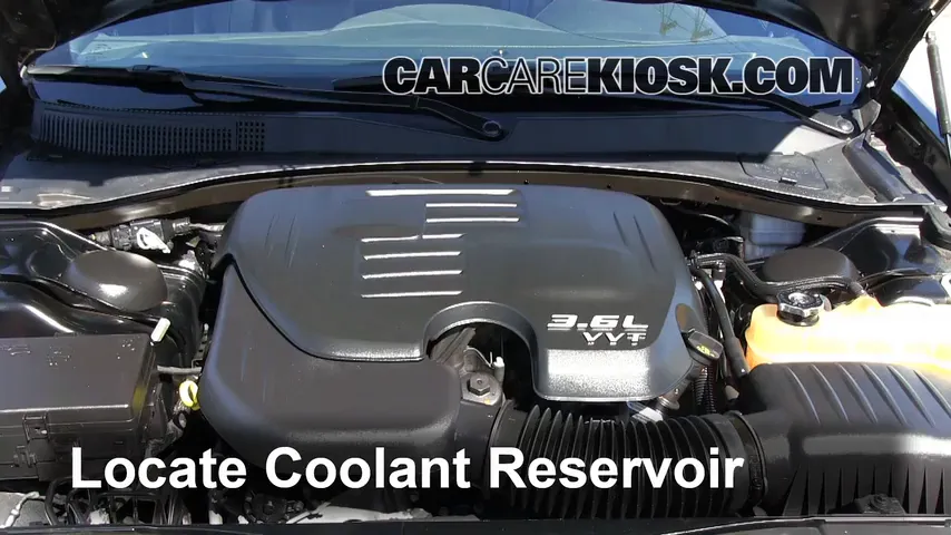 How to Add Refrigerant to a 2014 Chrysler 300 S 3.6L V6