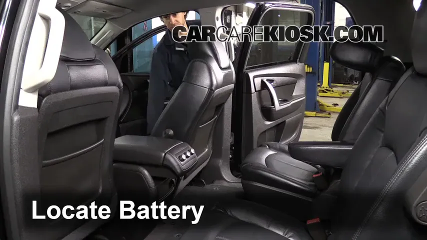 Where Is Battery On Gmc Acadia