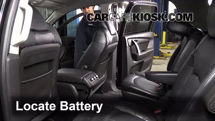 Battery Replacement: 2012 GMC Acadia SLE 3.6L V6