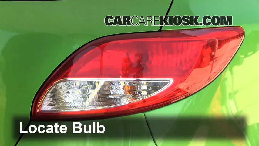 Brake Light Replacement: 2012 Mazda 2 Touring 1.5L 4 Cyl. Hatchback (4 ...