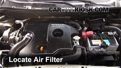 Oil & Filter Change 2012 Nissan Juke S 1.6L 4 Cyl. Turbo