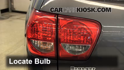 Reverse Light Replacement 2012 Toyota Sequoia SR5 4.6L V8