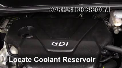 Coolant Flush How-to: Kia Rio (2012-2017) - 2013 Kia Rio LX 1.6L 4 Cyl ...