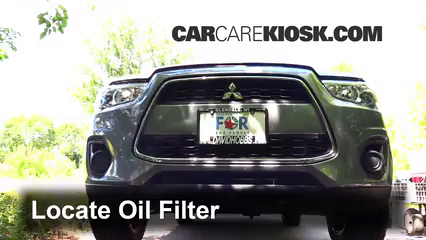 Oil & Filter Change Mitsubishi Outlander Sport (2011-2019) - 2013 ...