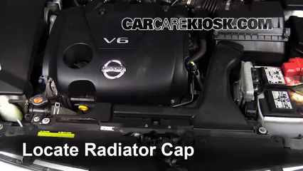 Coolant Flush How-to: Nissan Maxima (2009-2014) - 2009 Nissan Maxima S ...