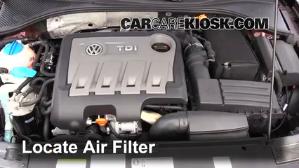 Oil & Filter Change Volkswagen Passat (2012-2019) - 2013 Volkswagen ...