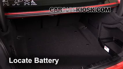 Battery Replacement: 2013 BMW 335i xDrive 3.0L 6 Cyl. Turbo Sedan