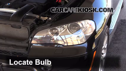 Headlight Bulb Replacement: 2013 BMW X5 xDrive35i 3.0L 6 Cyl. Turbo