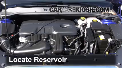 Add Windshield Wiper / Washer Fluid: 2013 Buick Verano 2.4L 4 Cyl. FlexFuel