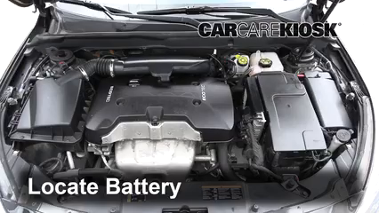 Battery Replacement: 2013-2015 Chevrolet Malibu - 2013 Chevrolet Malibu ...