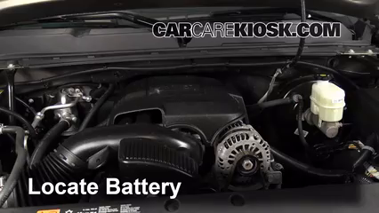 Battery Replacement: 2013 Chevrolet Silverado 1500 LT 5.3L V8 FlexFuel ...