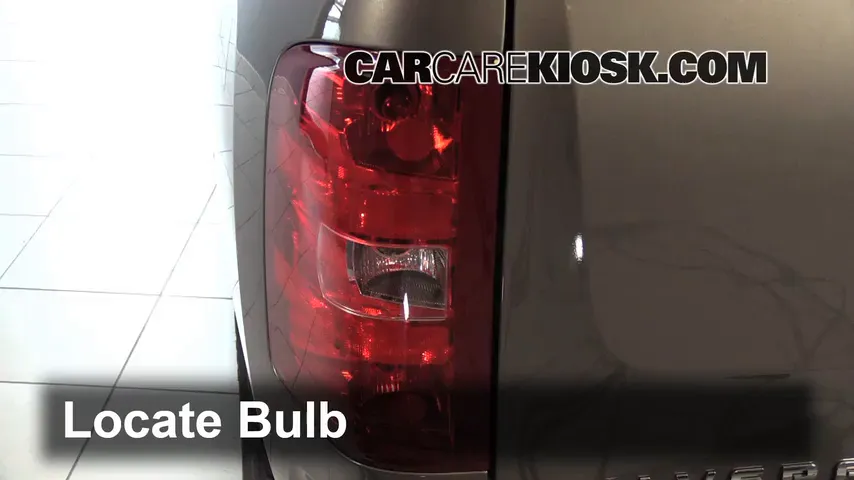 Reverse Light Replacement 2013 Chevrolet Silverado 1500 LT 5.3L V8 ...