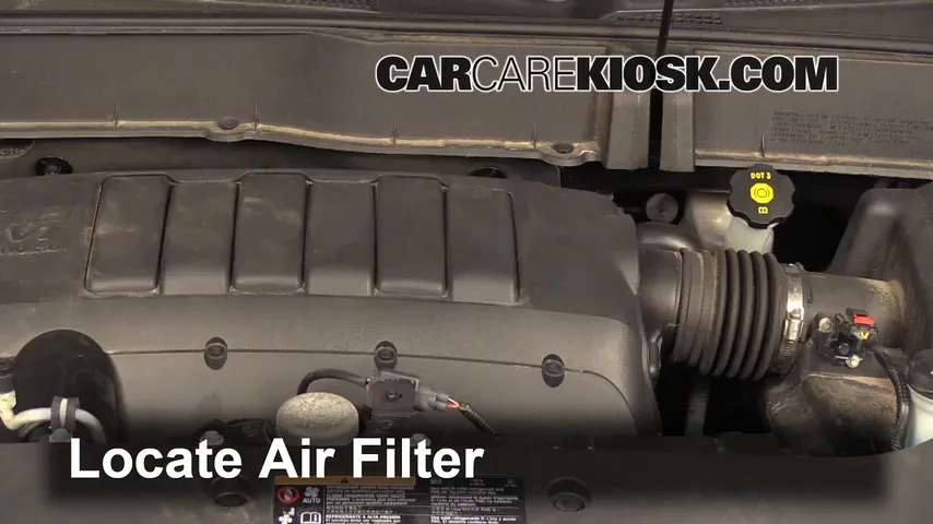 Battery Replacement: 2013 Chevrolet Traverse LS 3.6L V6