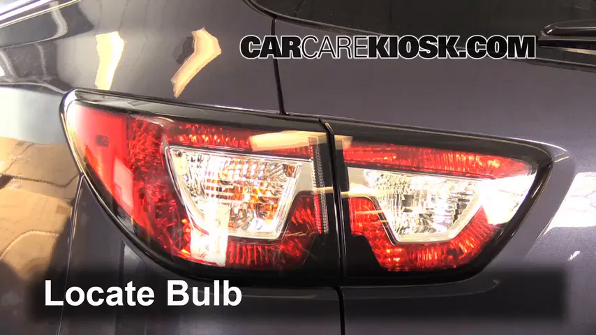 Reverse Light Replacement 2013 Chevrolet Traverse LS 3.6L V6