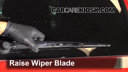 Rear Windshield Wiper Blade Change: 2013 Dodge Grand Caravan SXT 3.6L V6
