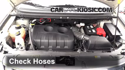 How to Add Coolant: 2013 Ford Edge SE 2.0L 4 Cyl. Turbo