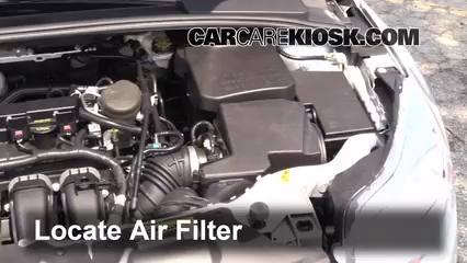 How to Change Engine Air Filter: 2013 Ford Focus SE 2.0L 4 Cyl. Hatchback