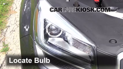 Daytime Running Lights Replacement: 2013 GMC Acadia SLT 3.6L V6