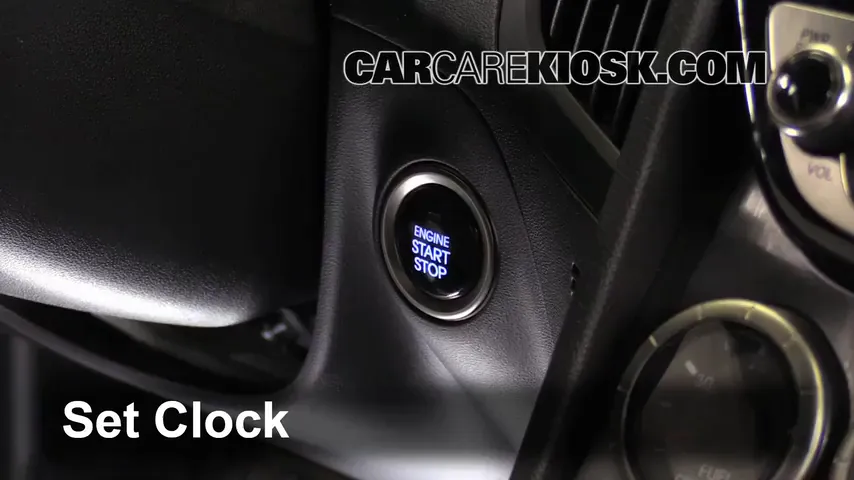 How to Set the Clock / Change Time on a 2013 Hyundai Genesis Coupe 2.0T ...