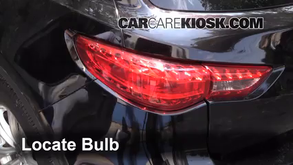 Tail Light Replacement on 2013 Infiniti FX37 3.7L V6