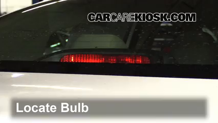 3rd Brake Light Bulb Replacement on a 2013 Kia Rio LX 1.6L 4 Cyl. Sedan