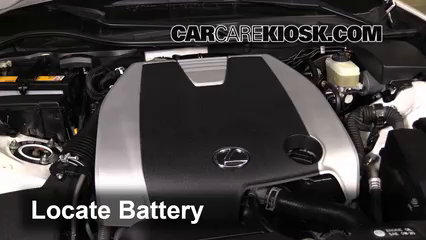 Battery Replacement: 2013 Lexus GS350 3.5L V6