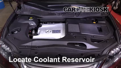 How to Add Refrigerant to a 2013 Lexus RX450h 3.5L V6