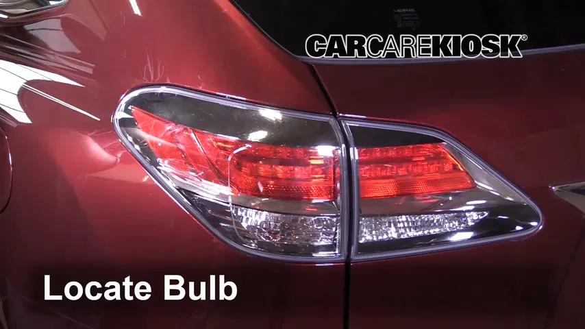 Brake Light Replacement: 2013 Lexus RX450h 3.5L V6