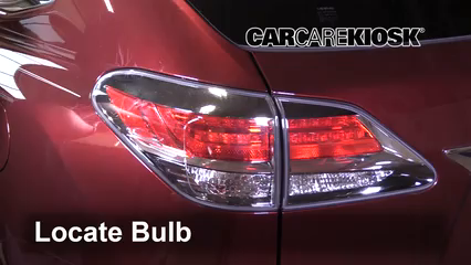 Brake Light Replacement: 2013 Lexus RX450h 3.5L V6