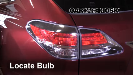 Reverse Light Replacement 2013 Lexus RX450h 3.5L V6