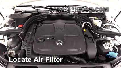 Check Oil Level 2013 Mercedes-Benz C300 4Matic Sport 3.5L V6