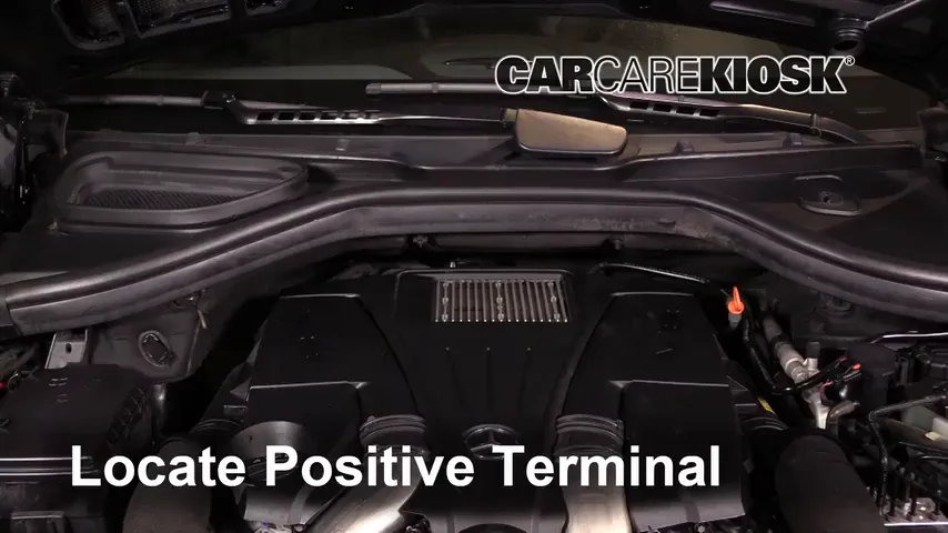 Battery Replacement: 2013 Mercedes-Benz ML350 3.5L V6