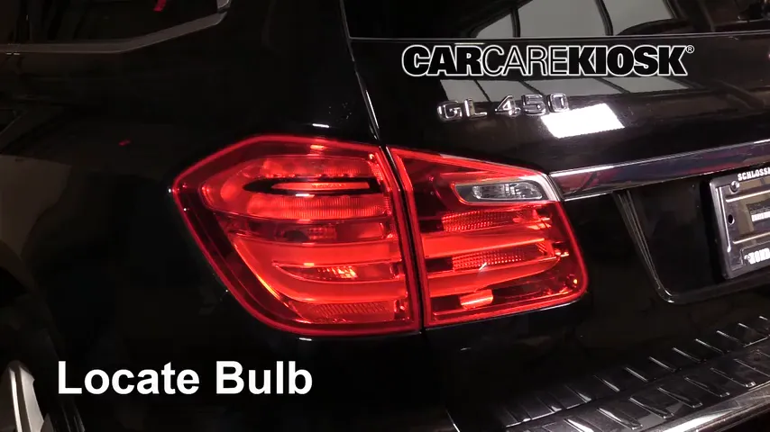 Reverse Light Replacement 2013 Mercedes-Benz GL450 4.6L V8 Turbo