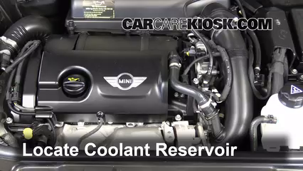 How to Add Coolant: 2013 Mini Cooper Countryman S ALL4 1.6L 4 Cyl. Turbo