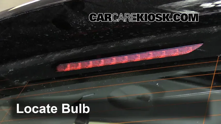 3rd Brake Light Bulb Replacement on a 2013 Mini Cooper Countryman S ...