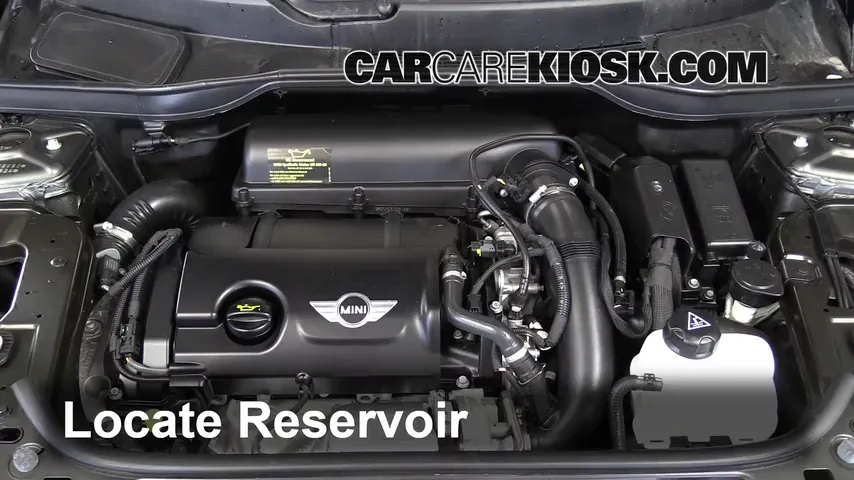How to Add Refrigerant to a 2013 Mini Cooper Countryman S ALL4 1.6L 4 ...