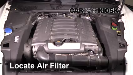 Oil & Filter Change 2013 Porsche Cayenne 3.6L V6