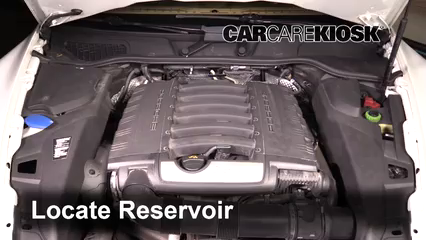 Check oil level porsche cayenne