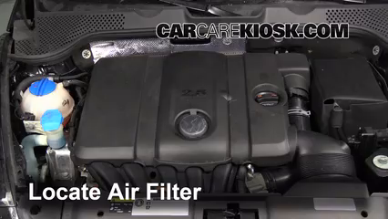 How to Change Engine Air Filter: 2013 Volkswagen Beetle 2.5L 5 Cyl ...