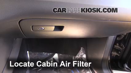 Cabin Air Filter Replacement: 2013 Volkswagen CC Sport Plus 2.0L 4 Cyl ...