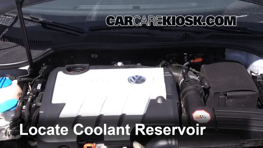 How to Add Refrigerant to a 2013 Volkswagen Golf TDI 2.0L 4 Cyl. Turbo ...
