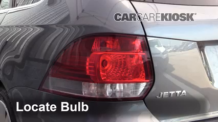 Tail Light Replacement on 2013 Volkswagen Jetta TDI 2.0L 4 Cyl. Turbo ...