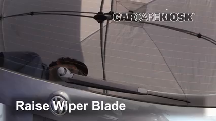 Rear Windshield Wiper Blade Change: 2013 Volkswagen Jetta TDI 2.0L 4 ...