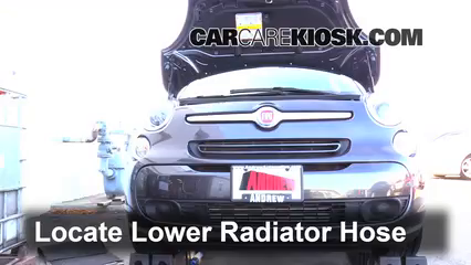 Coolant Flush How-to: Fiat 500L (2014-2019) - 2014 Fiat 500L 1.4L 4 Cyl ...