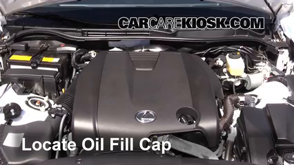 Oil & Filter Change Lexus IS250 (2014-2019) - 2014 Lexus IS250 2.5L V6