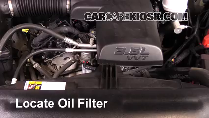 Oil & Filter Change Ram 1500 (2011-2018) - 2014 Ram 1500 Big Horn 3.6L ...