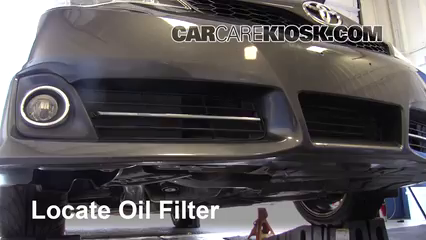 Oil & Filter Change Toyota Camry (2012-2014) - 2014 Toyota Camry SE 3.5L V6